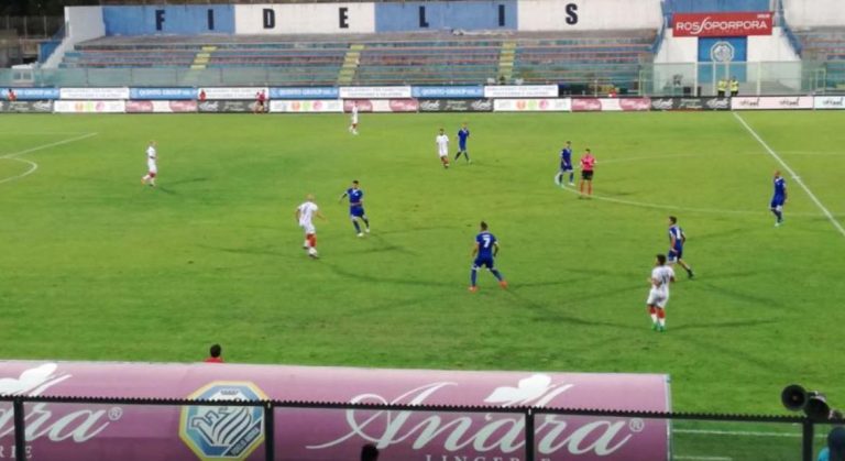 Fidelis Andria-Paganese 1-0: decide Marquez - La Città di Salerno